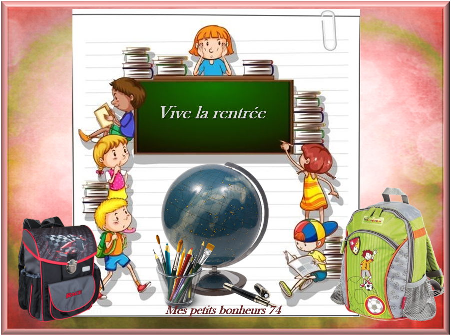 Mes créas rentrée des classes